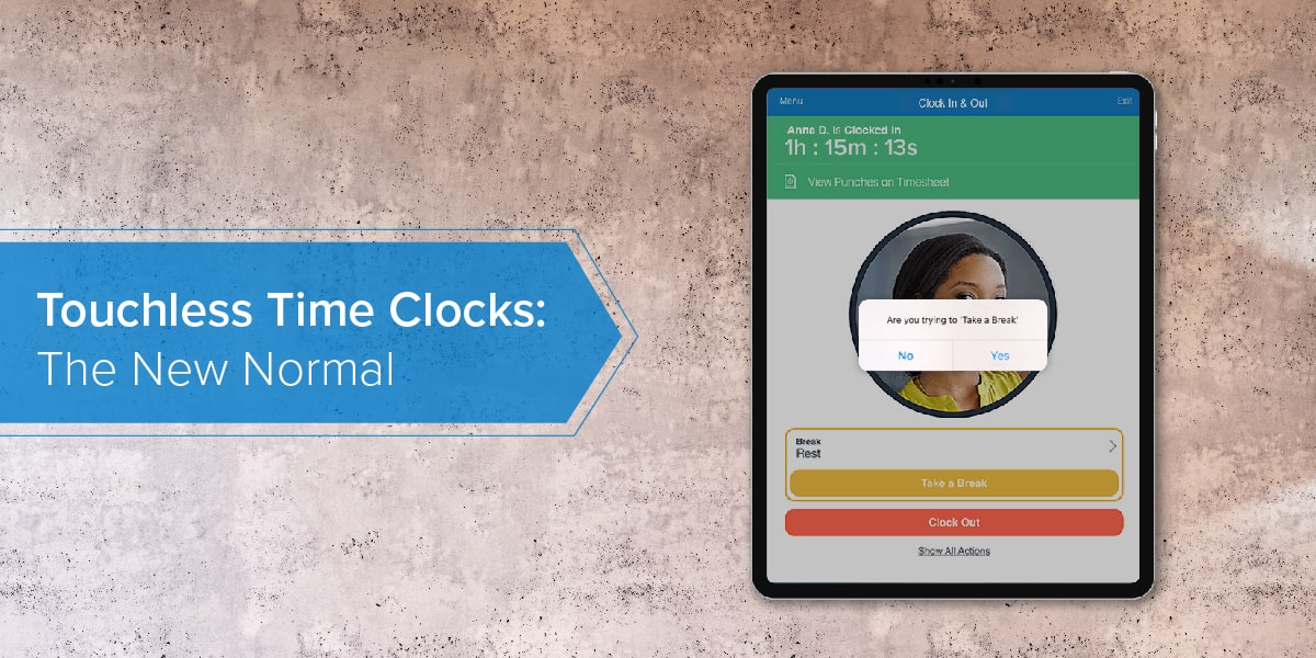 Touchless Employee Time Clock Software | Replicon