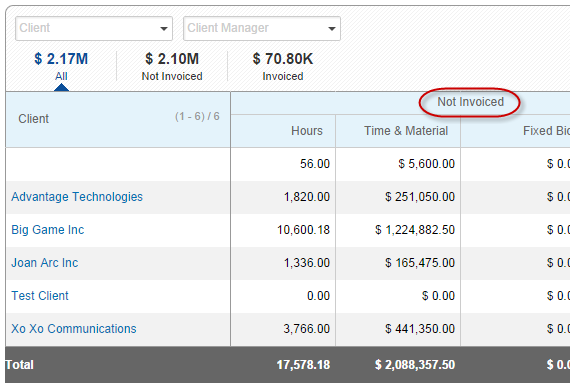 Reviewing The Billing Status Of A Client Replicon reviewing-the-billing-status-of-a-client-replicon
